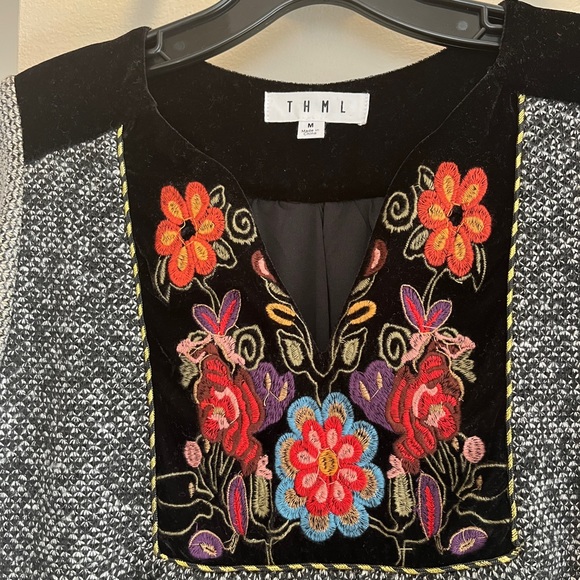 THML | Dresses | Thml Embroidered Tank Dress | Poshmark
